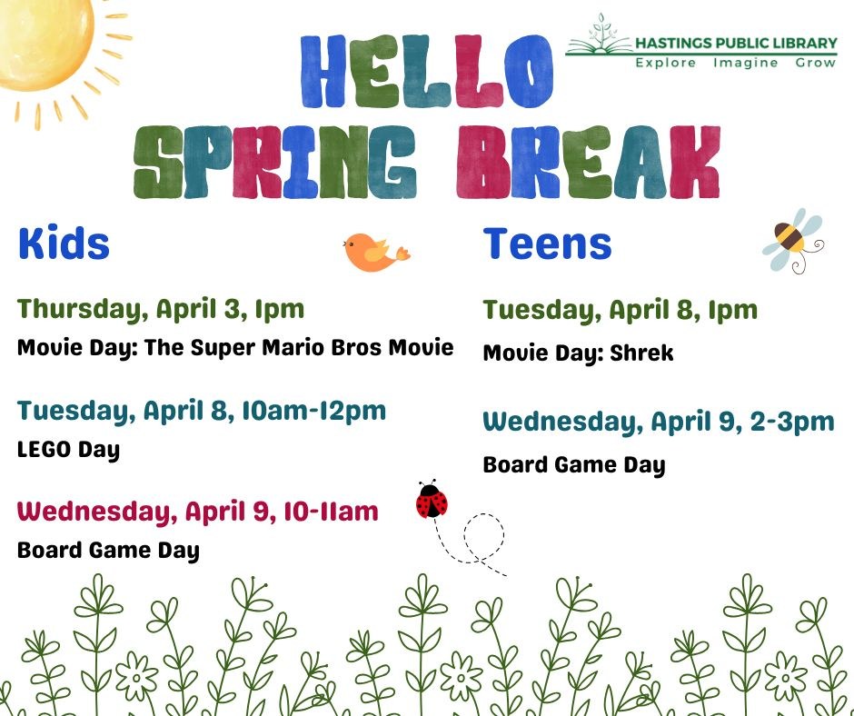 Welcome to the Hastings Public Library — Hastings Public Library ...